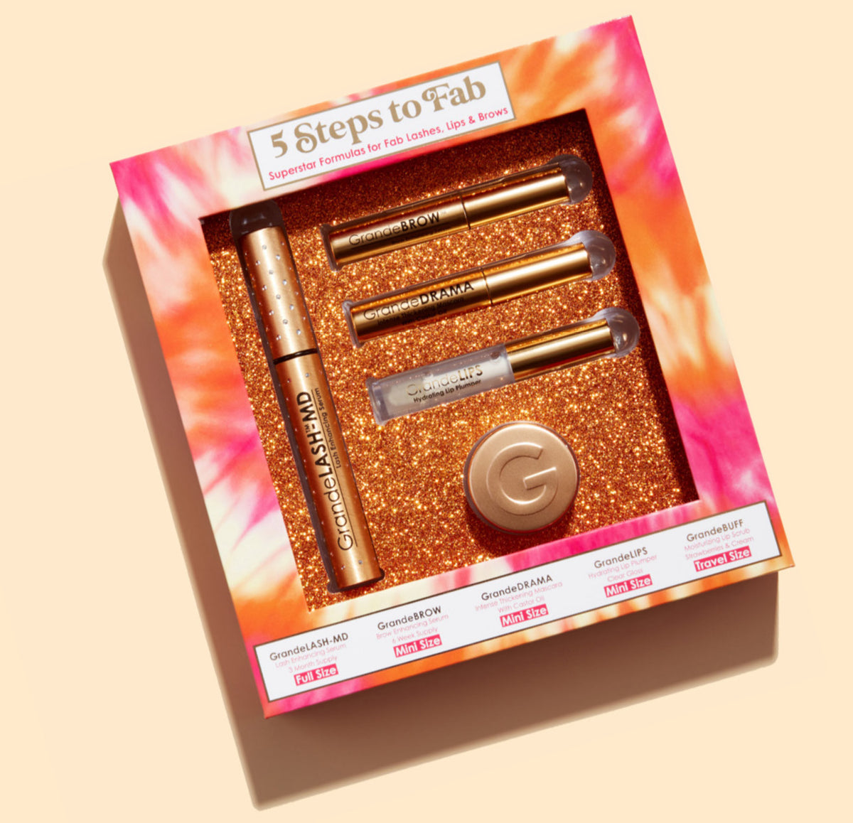 Grande Cosmetics 5-Steps To Fab Gift Set – ZouZouni Beauty